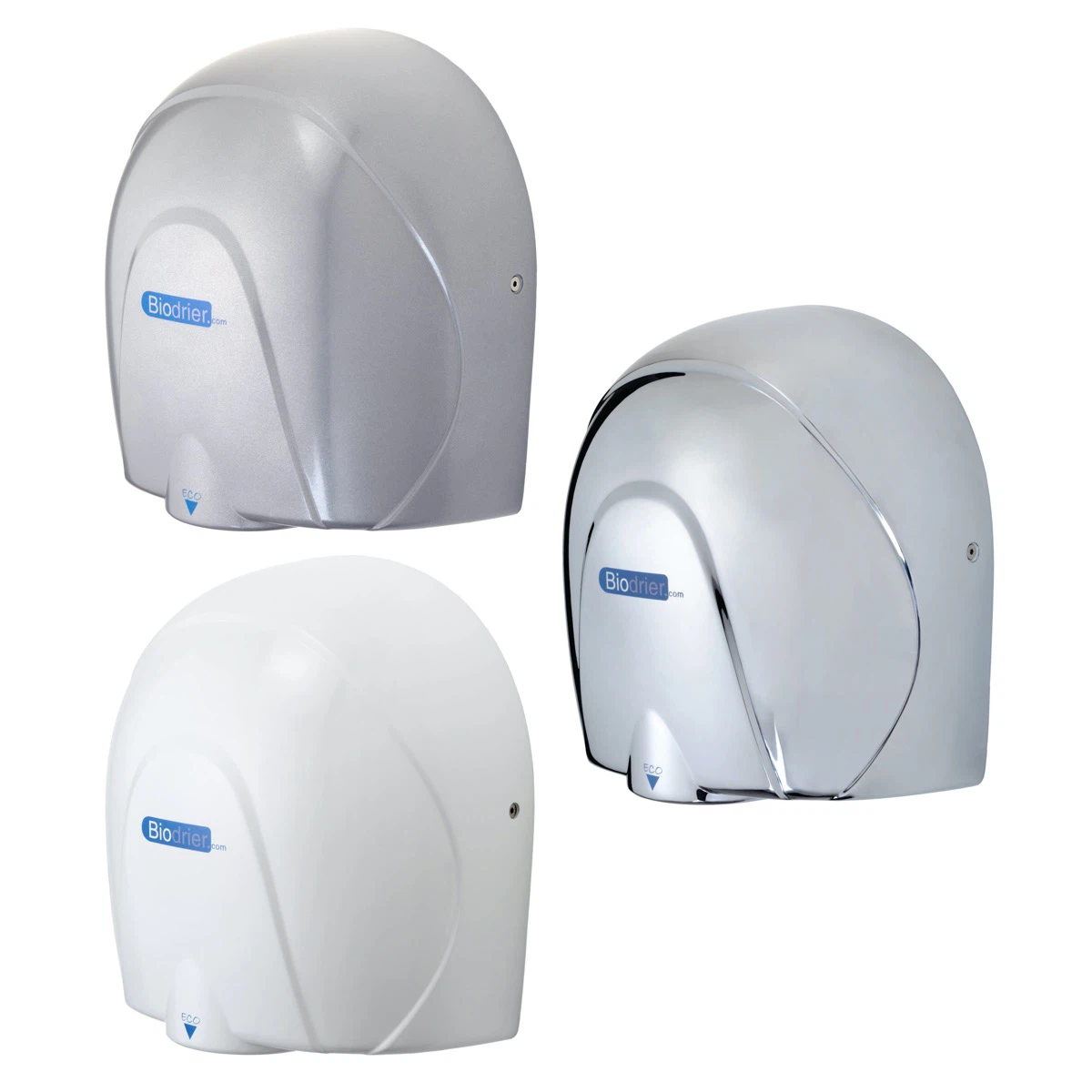 Biodrier Eco Hand Dryer | 0.65-0.9kW | High Speed & Anti Vandal HD-BE08(C)
