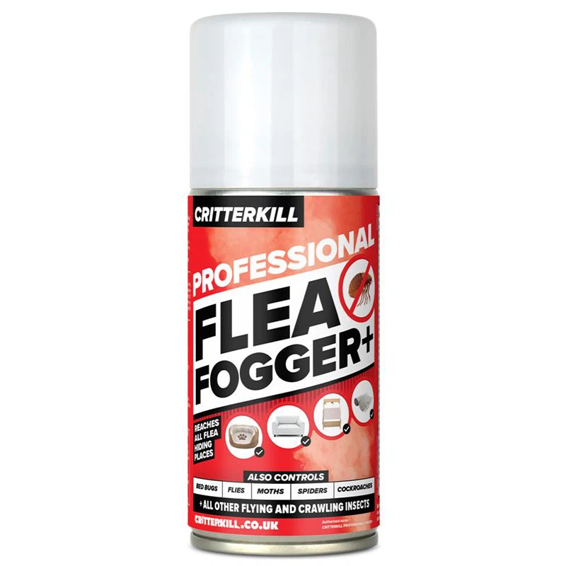 Critterkill One Shot Professional Flea Smoke Fogger 150ml