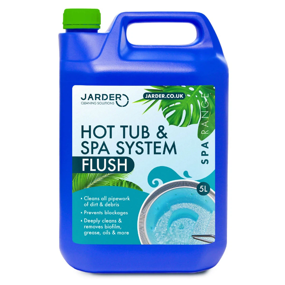 Jarder Hot Tub and Spa System Flush 5L