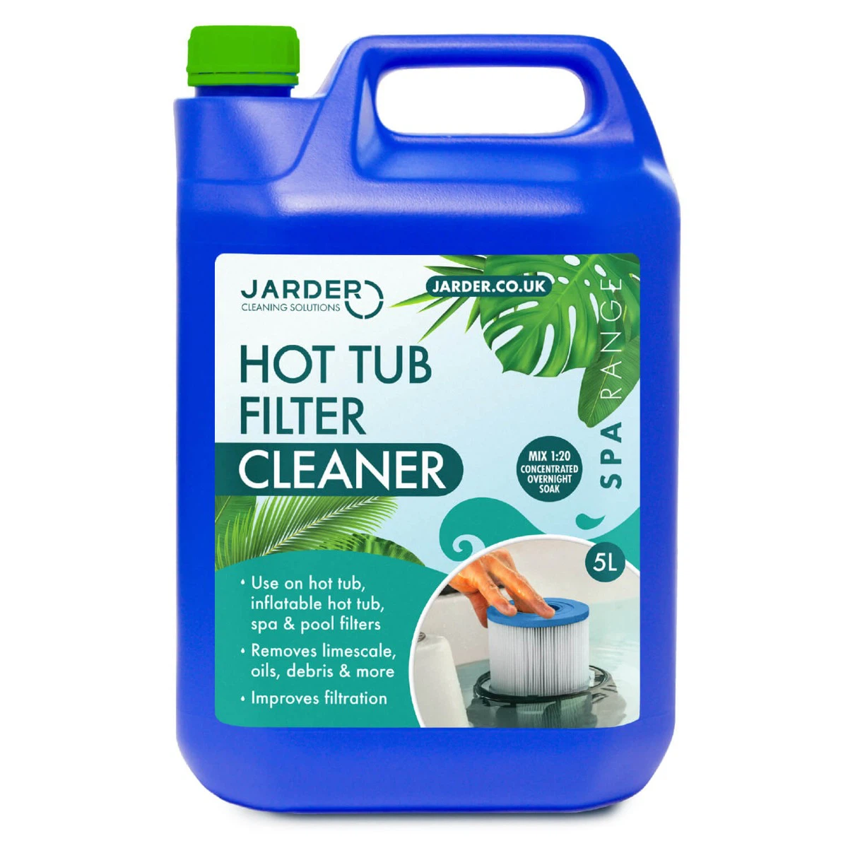 Jarder Hot Tub Filter Cleaner 5L