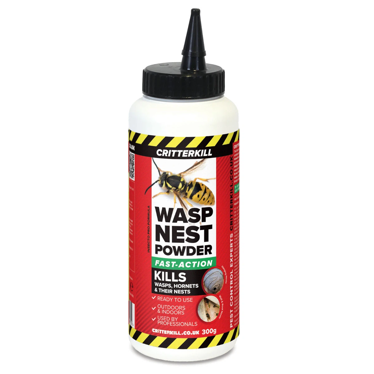 CritterKill Wasp, Hornet and Nest Killer Powder 300g | Effective Wasp ...