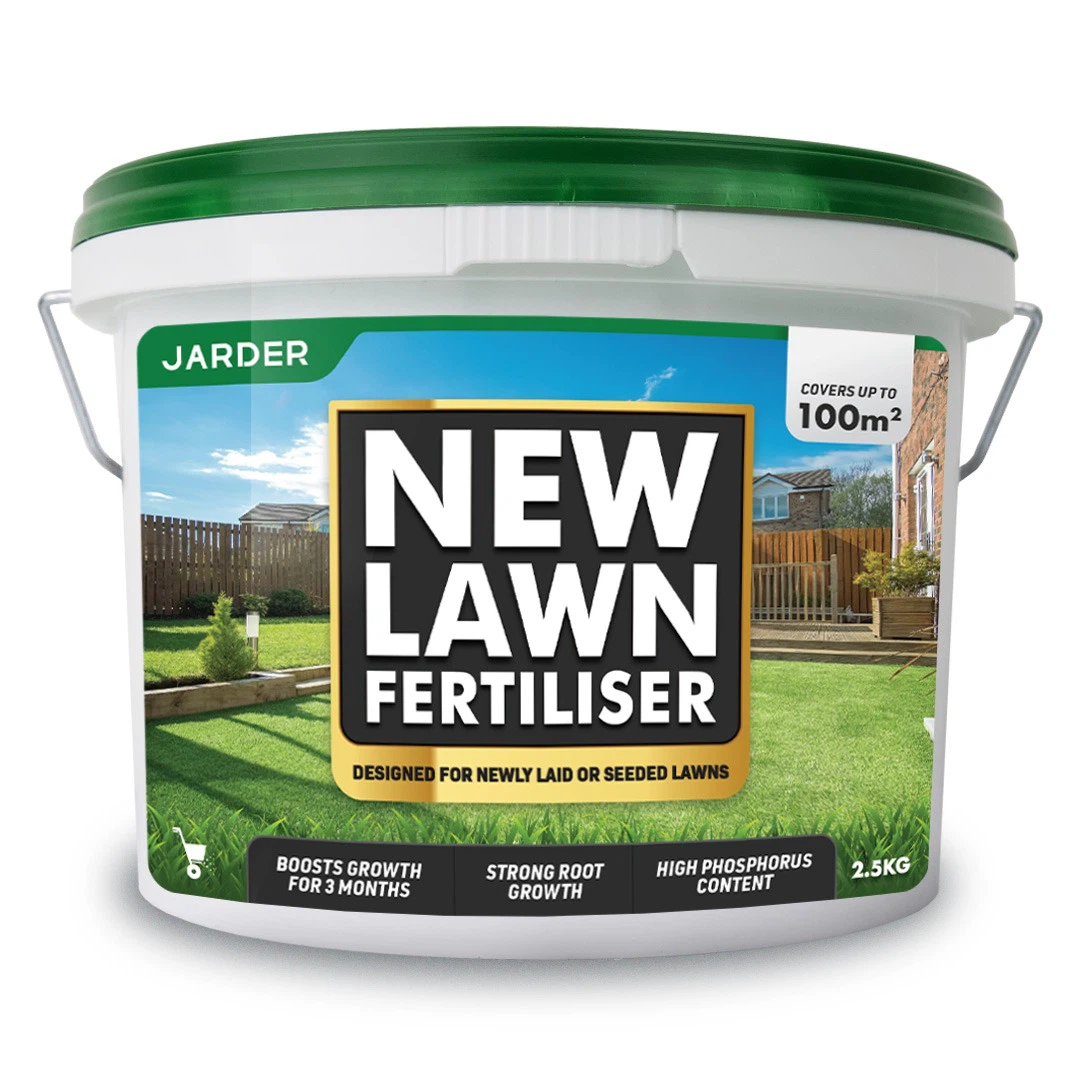 Jarder Fertiliser for New Lawns 2.5kg
