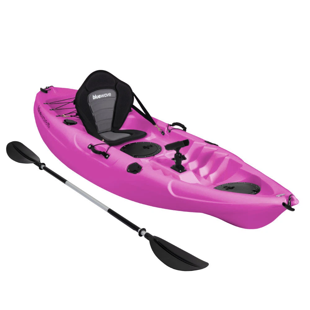 Bluewave Crest Sit On Top Fishing Kayak Package - Lightweight and ...