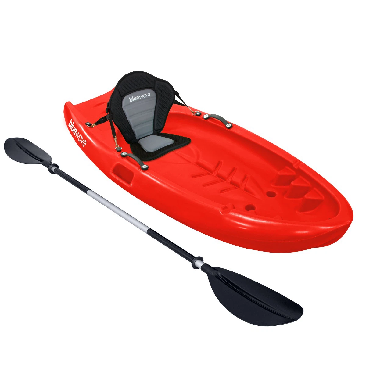 Bluewave Manta Junior / Kids / Childs Sit On Top Kayak Package – Red