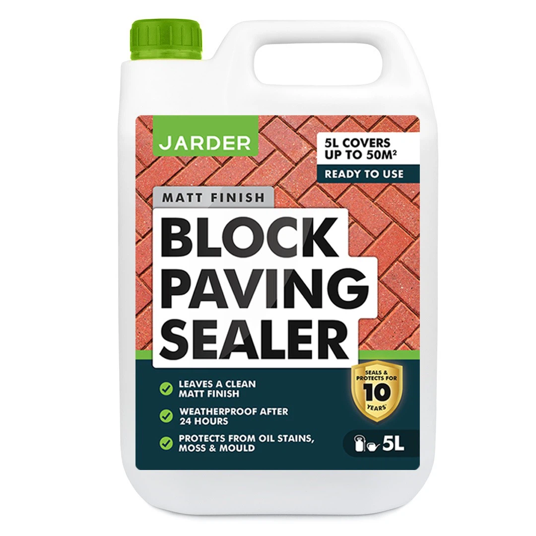 Jarder Weatherproof Block Paving Patio Sealer 5L