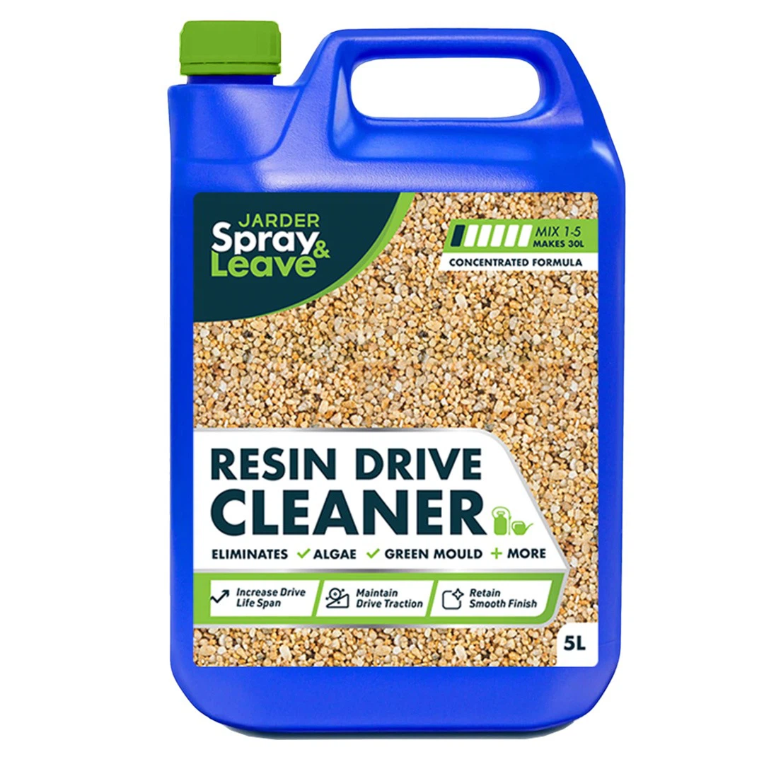 Jarder Resin Driveway Cleaner 5L- Green Mould and Algae Remover
