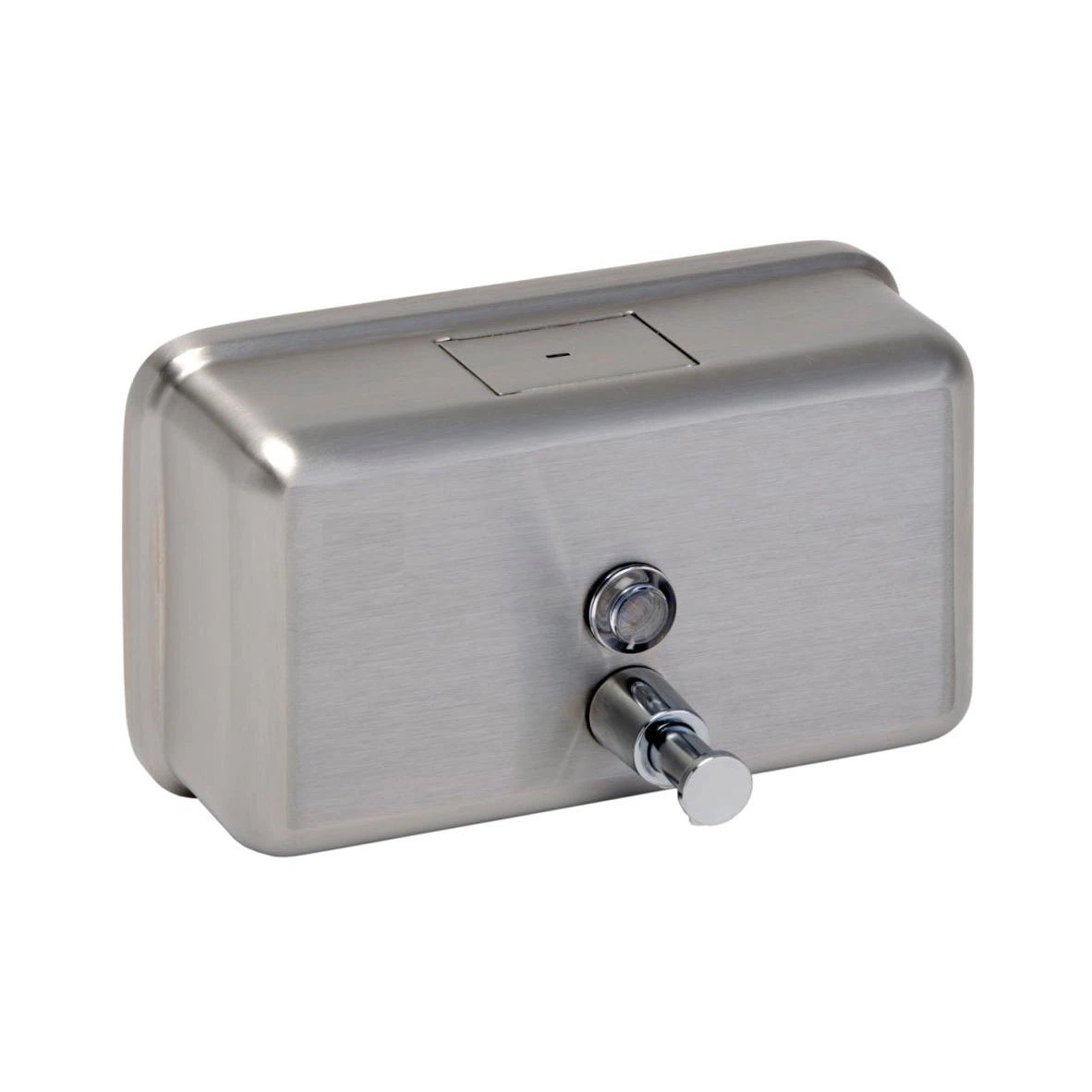 Brushed Stainless Steel Horizontal Soap Dispenser - 1200ml | Wall ...